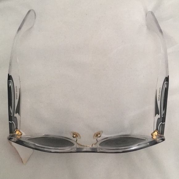 Miu Miu | Accessories | New Miu Miu Transparent Cat Eye Sunglasses ...